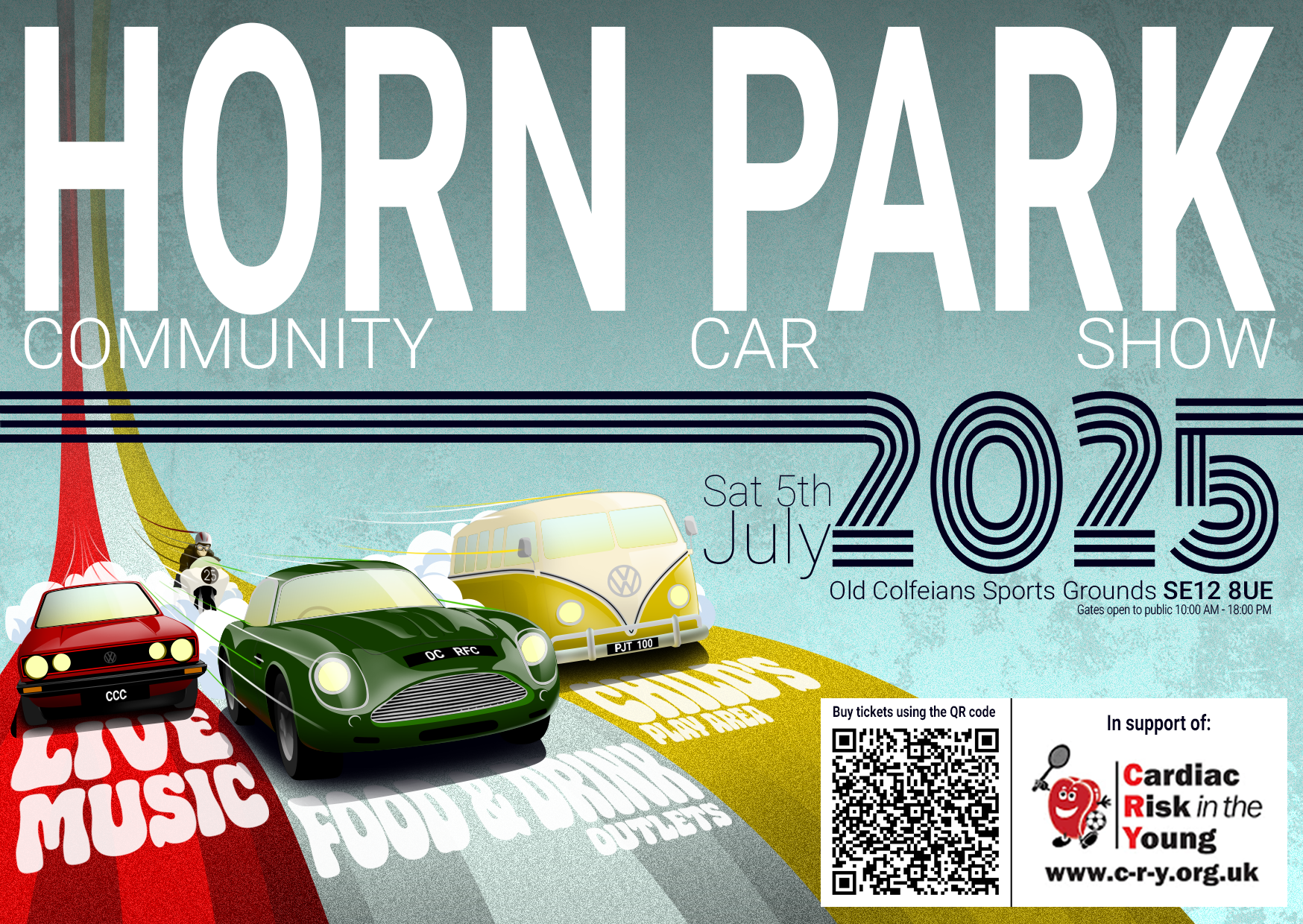 Horn Park Community Car Show - Cardiac Risk in the Young